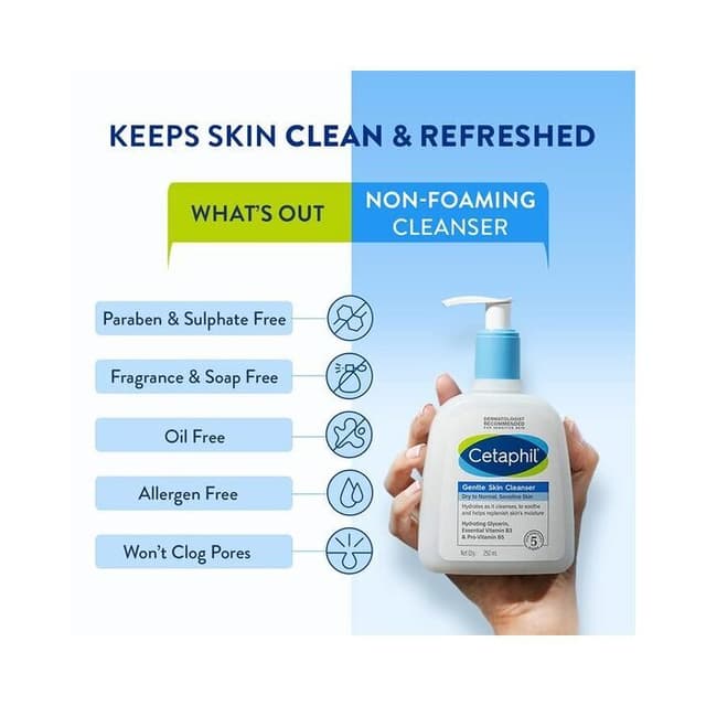 Cetaphil Gentle Skin Cleanser Dry To Normal Sensitive Skin - Buy Online ...